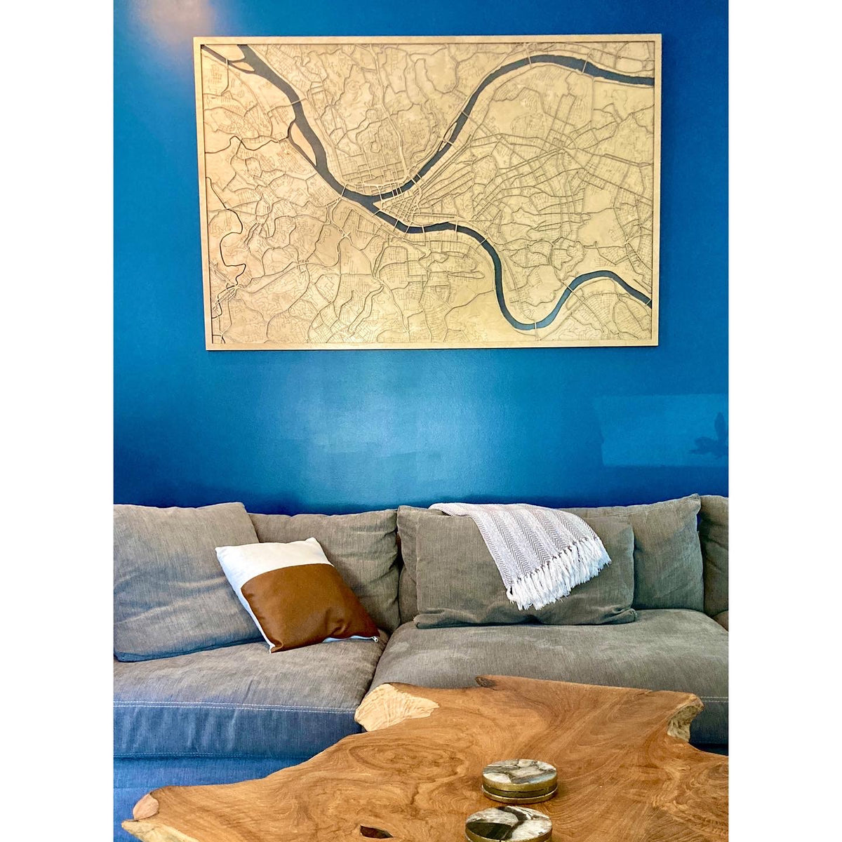 Custom Large Scale City Maps – Catahoula Sign Co