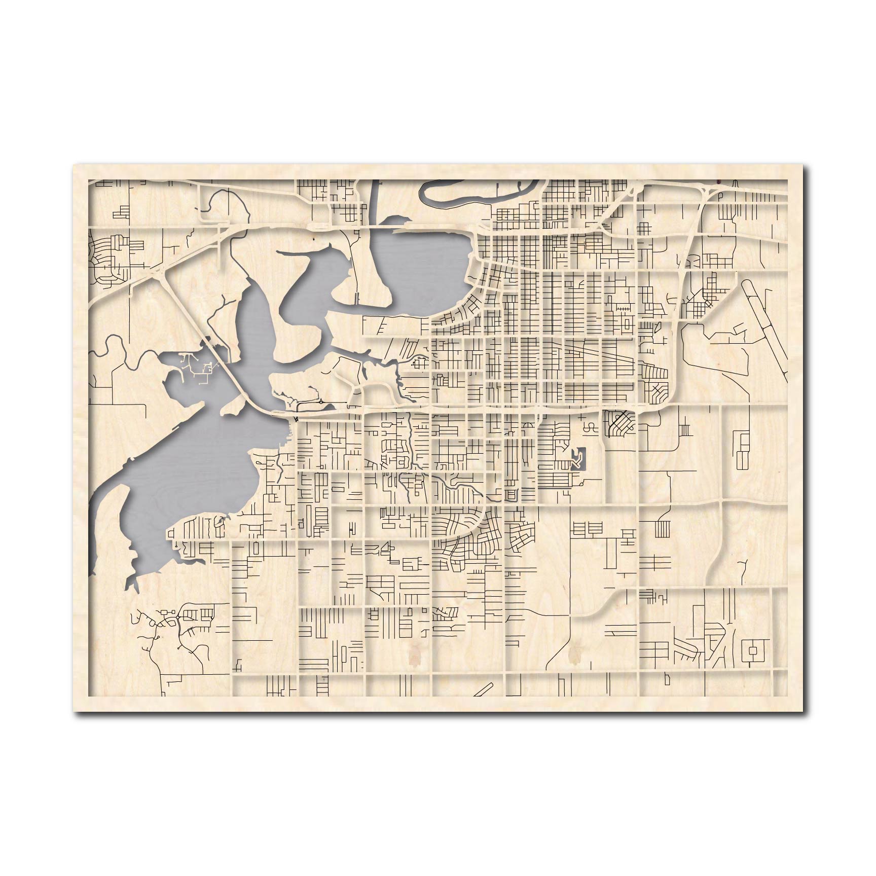 Lake Charles Map 1919 Poates Map Louisiana New Orleans Baton Rouge