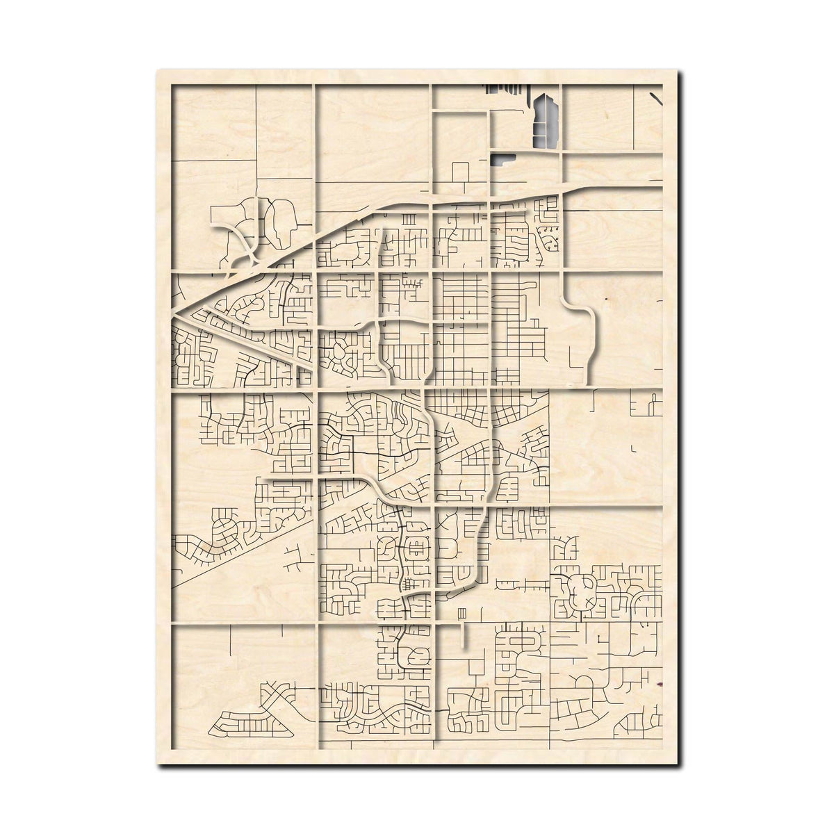 Tracy, CA City Map – Catahoula Sign Co