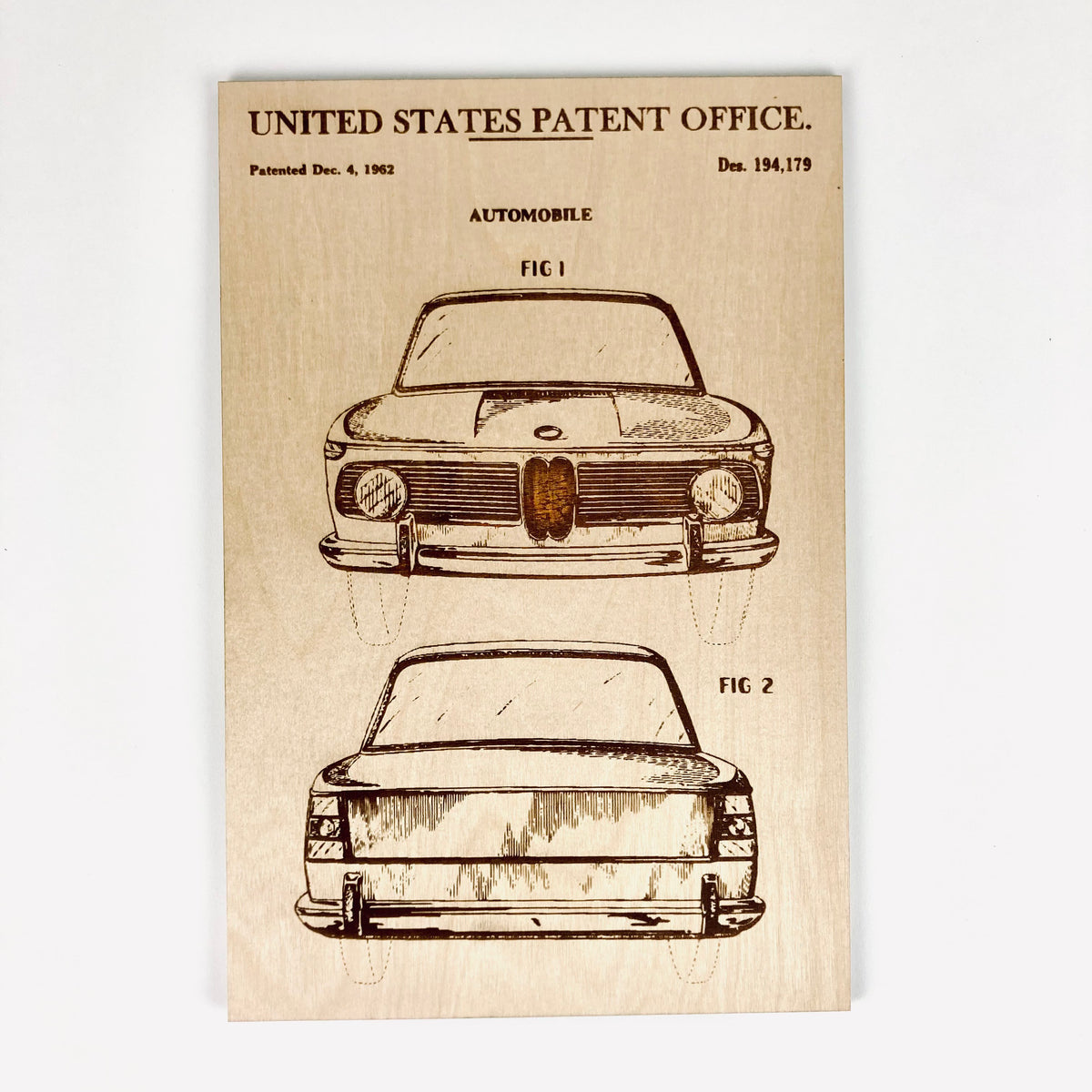 BMW Patent Print – Catahoula Sign Co